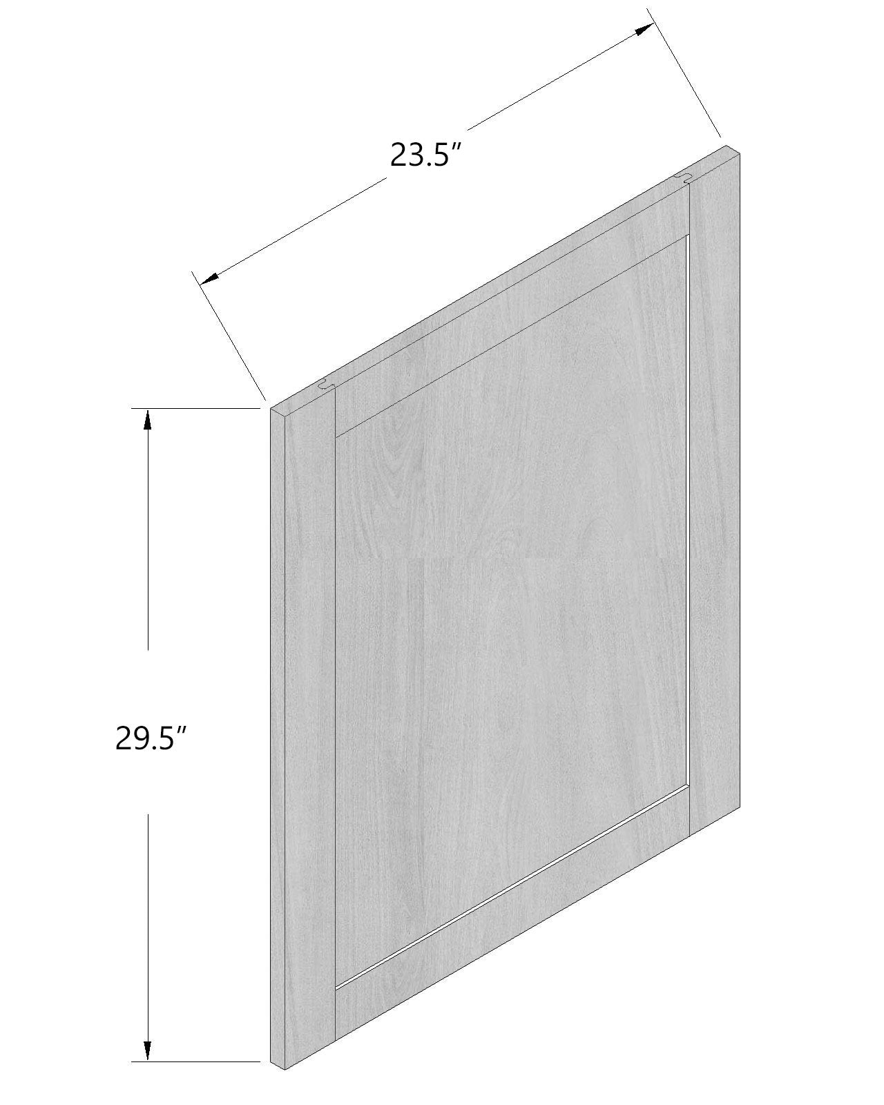Wainscot Panel Base – Signature Cabinetry